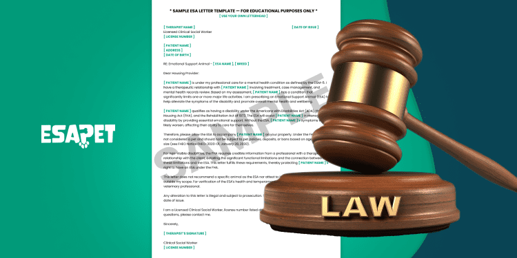 Emotional Support Animal Laws: Rights, and Regulations | ESA Pet